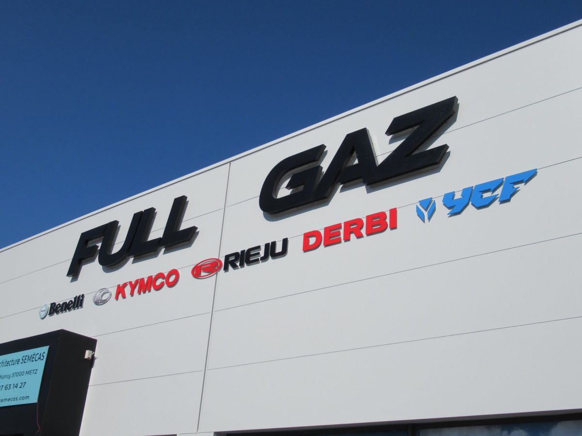 Nos réalisations - Signalétique - Décoration publicitaire Metz et Nancy